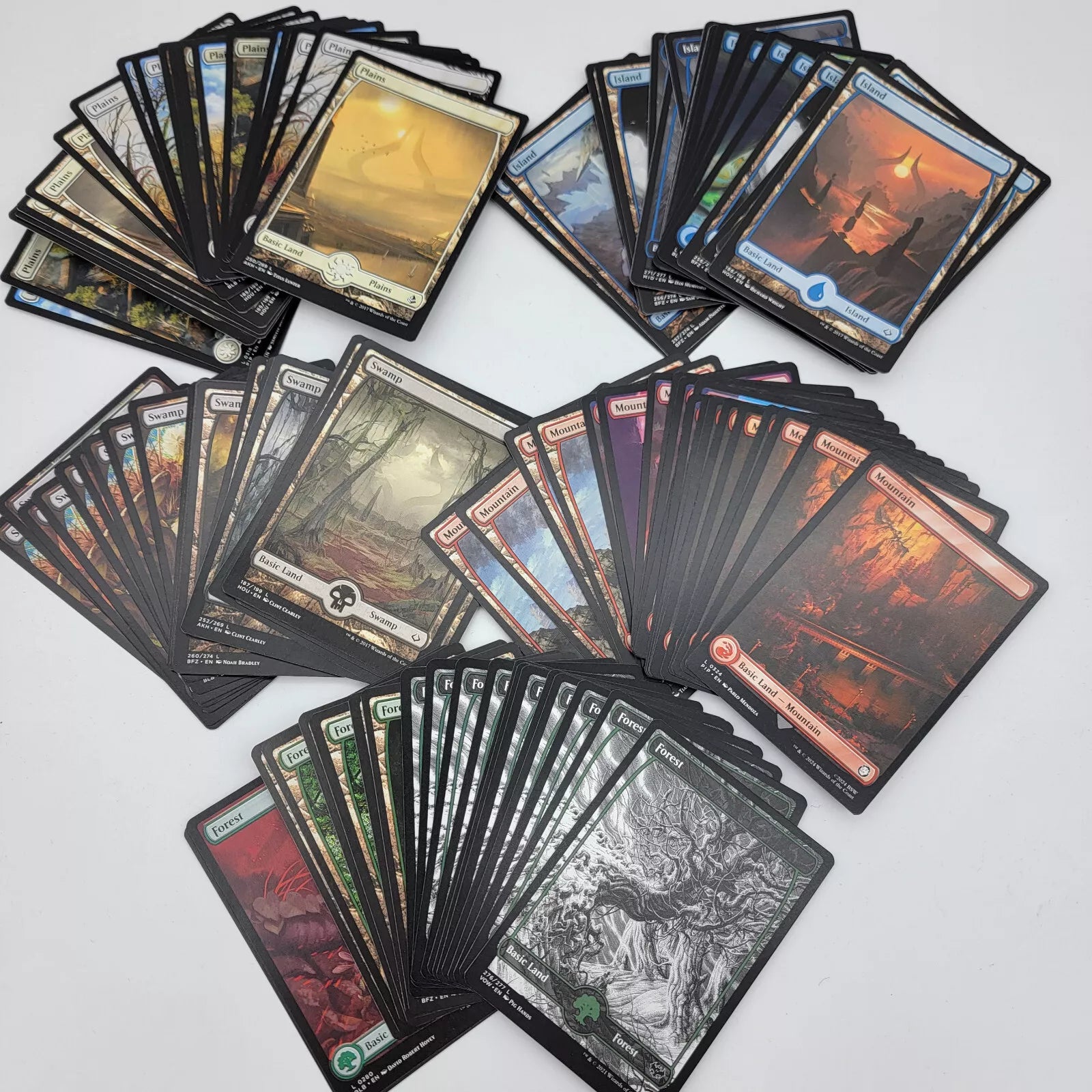 Elysium Foil Full Art Land Pack [10x Lands]